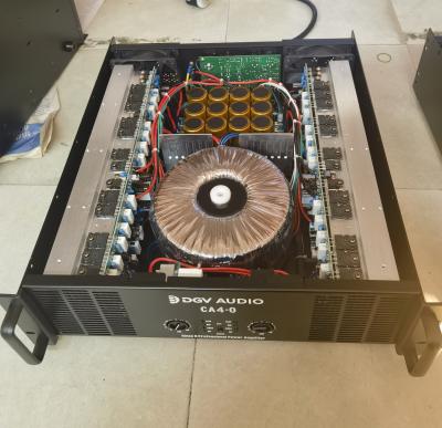 China Professional Power Amplifier 2800W Bridge Output Power With Temperature Protection And Switch Buffer Protection Circuit for sale