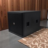 China Professional Audio Speaker Single 18 Inch Subwoofer Featuring Passive Crossover for Seamless Integration with Full Range Audio Systems for sale