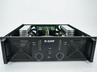 China 2 Channel Power Amplifier with 2x200W Class AB Output Stable Circuit Design and Dual Channel Cooling System for Home Theatre for sale