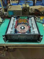 China Stage Power Amplifier Offering Class H Technology 1400 Watts Power Output And Dual Cooling Fans For And Stage Performance for sale