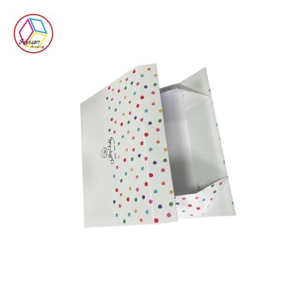 China CMYK Printing Rectangular Rigid Foldable Boxes For Gift Packaging for sale