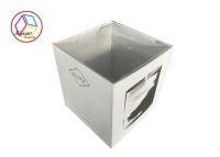 China Luxury Decorative Candle Boxes Glossy Gold Coated Paper Custom Size 2 Piece Gift Packaging for sale