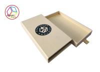 China Brown Gift Packing Box One Color Printing Raw Material Customized Service for sale
