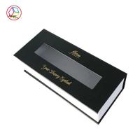 China Custom White Fancy Paper Gift Box for Lashes Packaging with Embossing 1000000pcs Supply for sale