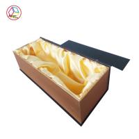 China Black Wine Bottle Packaging Boxes Printing Handling Matt Lamination for sale
