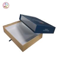 China Unique Sliding Drawer Gift Boxes Surface Treatment Gold Foil Stamping for sale