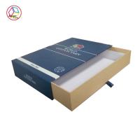 China Unique Sliding Drawer Gift Boxes Surface Treatment Gold Foil Stamping for sale