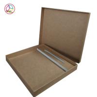 China Brown Kraft Paper Gift Bags Folding Type Environmental Protection for sale