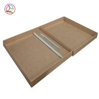 China Brown Kraft Paper Gift Bags Folding Type Environmental Protection for sale