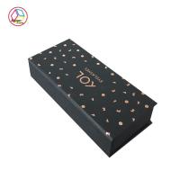 China Small Cardboard Presentation Boxes Black Color CMYK Pantone Printing for sale