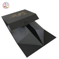 China Foldable Fancy Paper Gift Box , Large Decorative Gift Boxes Dark Color for sale