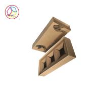 China Custom Brown Kraft Paper Gift Boxes with Window 500pcs MOQ Eco Friendly for sale