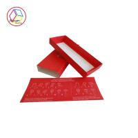 China Personalized Handmade Craft Paper Gift Box With Information Card Inside for sale