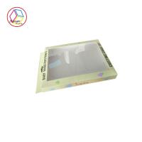 China Custom Craft Paper Gift Box with PVC Window for Retail Packaging for sale