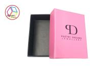 China Red Personalized Jewelry Gift Boxes Drawer Shape Recyclable Feature for sale
