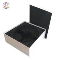 China White Square Jewelry Paper Gift Box , Antique Marble Jewelry Box for sale