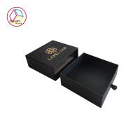 China Kraft Paper Jewelry Gift Boxes Glod Foil Stamping ISO Certification for sale