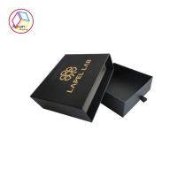 China Kraft Paper Jewelry Gift Boxes Glod Foil Stamping ISO Certification for sale