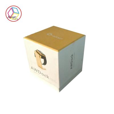 China Cardboard Jewelry Gift Boxes For Children's Wristwatch Textured Surface for sale