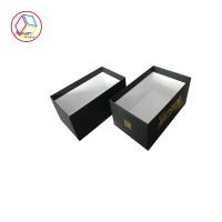 China Black Unique Jewelry Paper Gift Box , Luxury Jewellery Packaging Boxes for sale