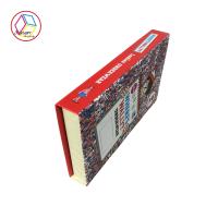 China Custom Book Shaped Jewelry Paper Gift Box Eco Friendly 8x6x2 Inch for Storage for sale