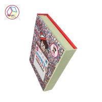 China Custom Book Shaped Jewelry Paper Gift Box Eco Friendly 8x6x2 Inch for Storage for sale