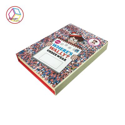 China Custom Book Shaped Jewelry Paper Gift Box Eco Friendly 8x6x2 Inch for Storage for sale