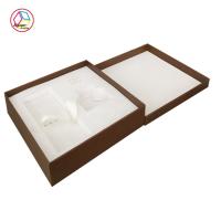 China Flat Cosmetic Gift Box with Customized Insert Portable Makeup Storage Box 30x20x5cm for sale