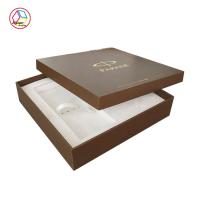 China Flat Cosmetic Gift Box with Customized Insert Portable Makeup Storage Box 30x20x5cm for sale