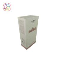 China White Cosmetic Gift Box Textured Surface Paper Material Eco - Friendly for sale
