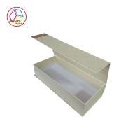 China White Cosmetic Gift Box Textured Surface Paper Material Eco - Friendly for sale