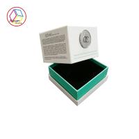 China Fancy Cosmetic Gift Box / Personalised Makeup Box Sticked Golden Logo for sale