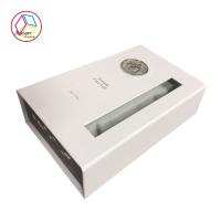 China Sustainable Paper Cosmetic Box With Transparent PVC Window Eco - Friendly for sale