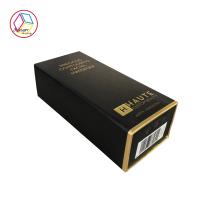 China Sliding Drawer Gift Boxes Black Color Raw Material Embossing Finishing for sale