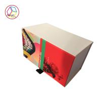 China Custom Kraft Paper Cosmetic Boxes Folding Type Multifarious Shapes 200gsm for sale