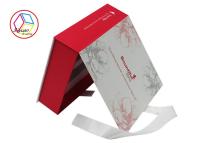 China Red Cosmetic Gift Box / Cardboard Makeup Box ISO9001 Certification for sale