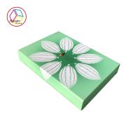 China Flower Style Empty Chocolate Gift Boxes 8x8x3 Inch Custom Paper Packaging for Christmas for sale