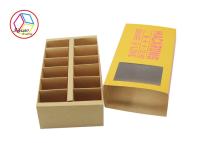 China Foldable Cardboard Chocolate Gift Boxes 250gsm Grey Board Custom OEM Packaging for sale