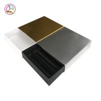China Gold Chocolate Box Plastic Coating Feature ISO9001 Certified Custom Gift Boxes for sale