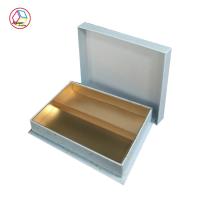 China Luxury Empty Chocolate Gift Boxes Custom Paper Packaging with Embossing 500pcs MOQ for sale