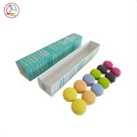 China Custom Single Mini Cupcake Boxes Embossed Glossy Lamination 500pcs MOQ for sale