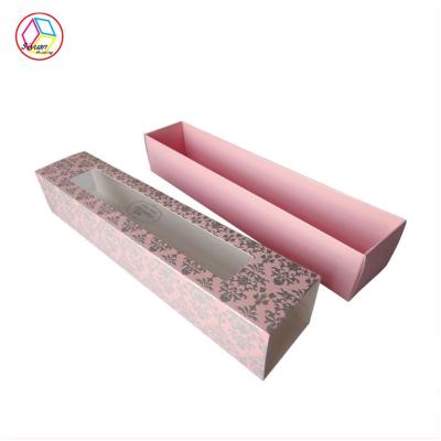 China Wholesale Birthday Cupcake Boxes with Clear Window Sliding Type Custom OEM for sale