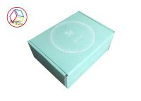 China Custom Printed Corrugated Apparel Packaging Boxes 200 GSM Recycled Kraft for sale