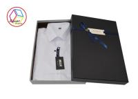 China Luxury T Shirt Packaging Boxes Waterproof Feature Corrugated Paper for sale