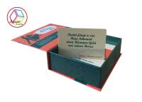 China Colorful Custom Card Printing , Folded Card Printing 300g Ivory Board for sale