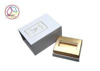 China Boutique Perfume Packaging Boxes , Luxury Perfume Box Golden Board for sale