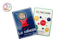 China Custom Full Color Print Kids Educational Game Cards OEM Service 8-15 Days for sale