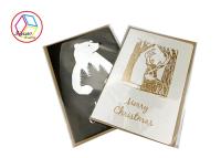 China Custom Printed Note Cards 350g Coated Paper CMYK Pantone Printing for sale