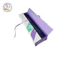 China Luxury Hair Box Surface Printing Handling Embossing Glossy Lamination for sale
