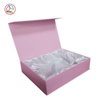 China Custom Printed Hair Packaging Boxes with Silk Insert Matt Lamination 250-400gsm for sale